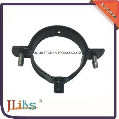 Plated Black Color 60mm Size Pipe Wall Clamp With Drop Forged Technology