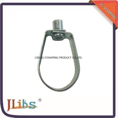 6" Galvanized Hanging Pipe Clamps And Hangers Carbon Steel ASTM A653-6a Material