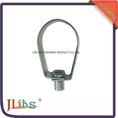 6" Galvanized Hanging Pipe Clamps And Hangers Carbon Steel ASTM A653-6a Material