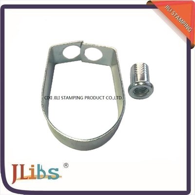 6" Galvanized Hanging Pipe Clamps And Hangers Carbon Steel ASTM A653-6a Material