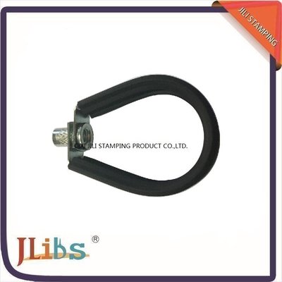 Iso Zn - Plating Epdm Rubber 5 Inch Pipe Hanger Clamp With M8 Or M10 Nut