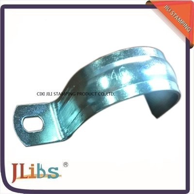 No Screw ISO9001 Metal Tube Brackets Without Rubber , High Temperature Resistance
