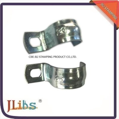 No Screw ISO9001 Metal Tube Brackets Without Rubber , High Temperature Resistance