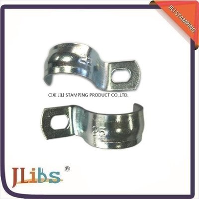 Zinc Galvanized Metal Pipe Clips / Carbon Steel Metal Tube Clamps G Clamp Structure