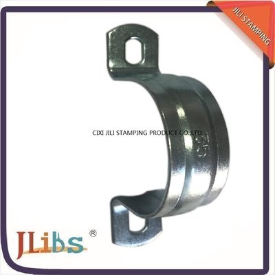 Zinc Galvanized Quick Release Tube Clamp , Hydraulic Vertical Metal Pipe Brackets