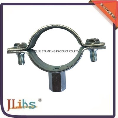M8+10 Nut Cast Iron Pipe Clamps For Pipe Connection , Pipe Clamp Bracket