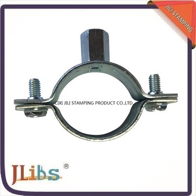 M8+10 Nut Cast Iron Pipe Clamps For Pipe Connection , Pipe Clamp Bracket