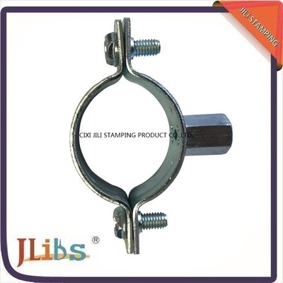 M8+10 Nut Cast Iron Pipe Clamps For Pipe Connection , Pipe Clamp Bracket