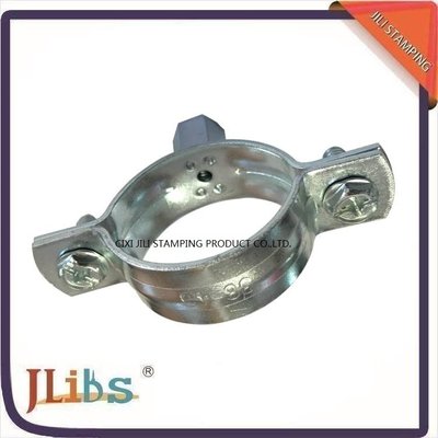 Galvanized Iron / Stainless Steel / Q235 Carbon Steel Pipe Brackets And Pipe Hanging System