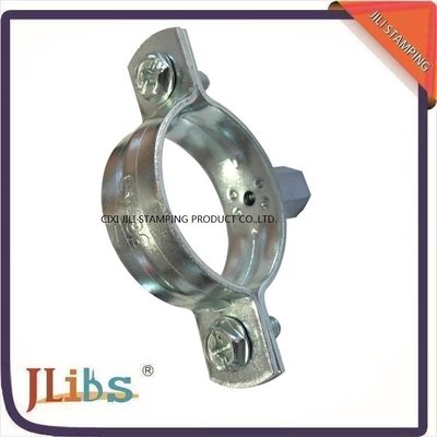 Galvanized Iron / Stainless Steel / Q235 Carbon Steel Pipe Brackets And Pipe Hanging System