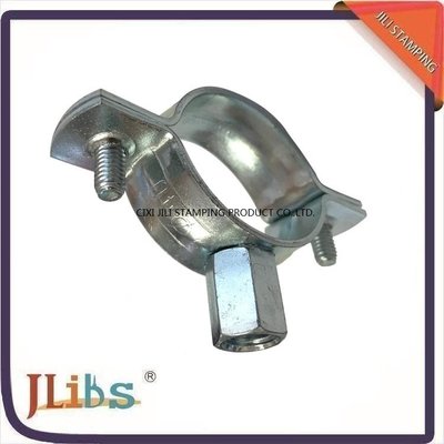 Carbon Steel Material Galvanized Pipe Clamp Fittings Standoff Pipe Clamps