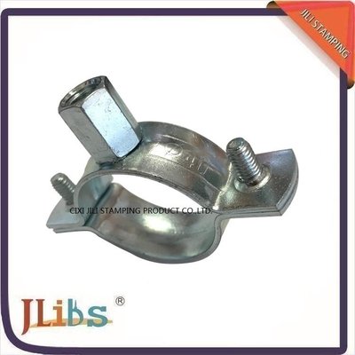 Carbon Steel Material Galvanized Pipe Clamp Fittings Standoff Pipe Clamps