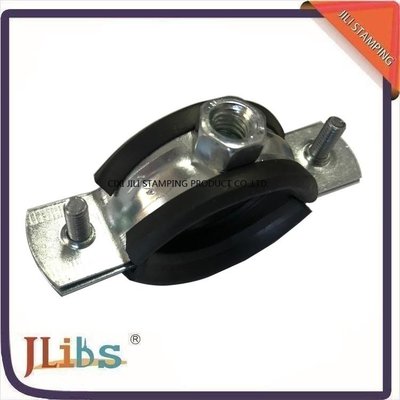M8 Nut Pipe Clamp Fittings Metal Pipe Hangers 3 Inch Ventilation Pipe Clamp