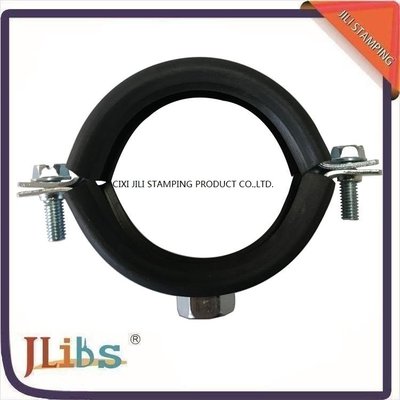 M8 Nut Pipe Clamp Fittings Metal Pipe Hangers 3 Inch Ventilation Pipe Clamp