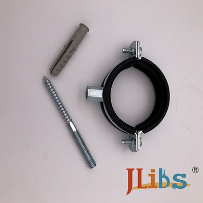 Carbon Steel / ALU Pipe Clamp Fittings , Thickness 1.5mm / 2.00mm