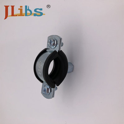 1/2" - 8" Zinc Plated Steel Pipe Clamp Fittings With M8 + M10 Nut
