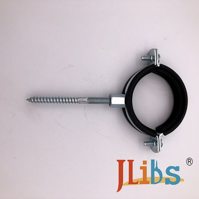 Bone Surface Gas Pipe Clamp 4.0mm Thick Rubber High Temperature Resistance