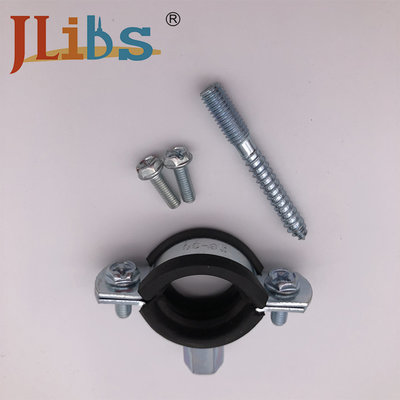 Standard Gas Pipe Clamp Carbon Steel 18mm - 315mm With M8+10 Welding Nut