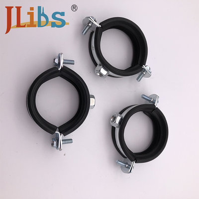 Standard Gas Pipe Clamp Carbon Steel 18mm - 315mm With M8+10 Welding Nut