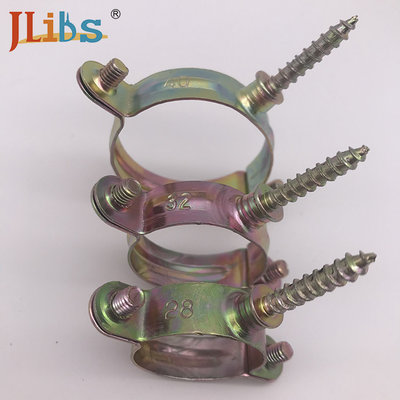 Single Ring Metal Wall Mount Pipe Clamp Water Pipe Repair Clamp M7