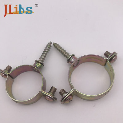 Superfines Single Pipe Clamps Fittings M6 Without Rubber Carbon steel