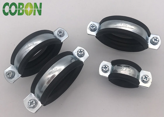 18mm-200mm Size Hanging Pipe Clamps Carbon Steel Wall Mount Pipe Clamp