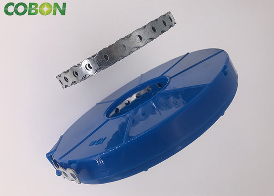 Professional Perforated Metal Fixing Band For Hanging Pipes , All Round Fixing Band