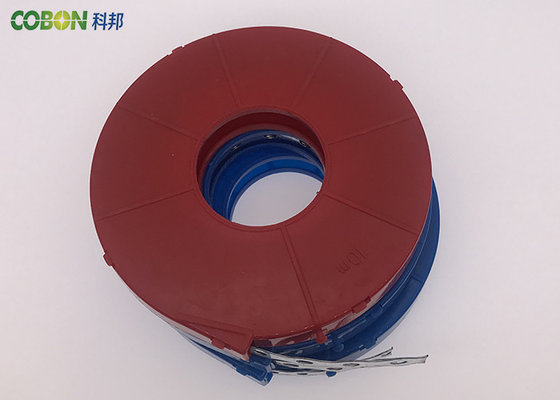 Powder Painting Perforated Metal Strip For Construction / Hanging Ductwork