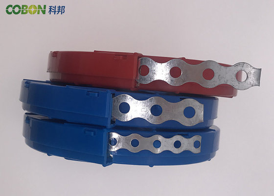 High Performance Perforated Punched Steel Strapping , Pipe Hanging Strap