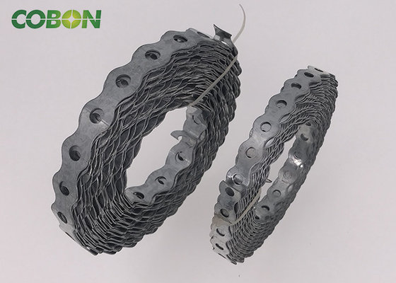 Color Coating Metal Fixing Band For Joist Strutting / Window Frame