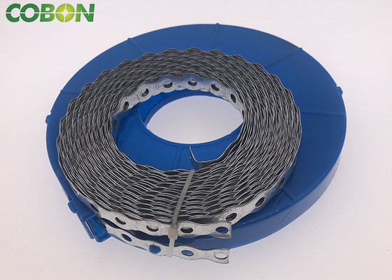 Color Coating Metal Fixing Band For Joist Strutting / Window Frame