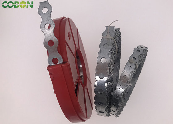 All Fluctuate Fixing Pipe Hanger Strap , Plumbers Tape Metal Strapping