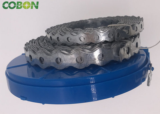 Hanging Large Sized Pipes Metal Fixing Band 0.02MM Thickness Tolerance