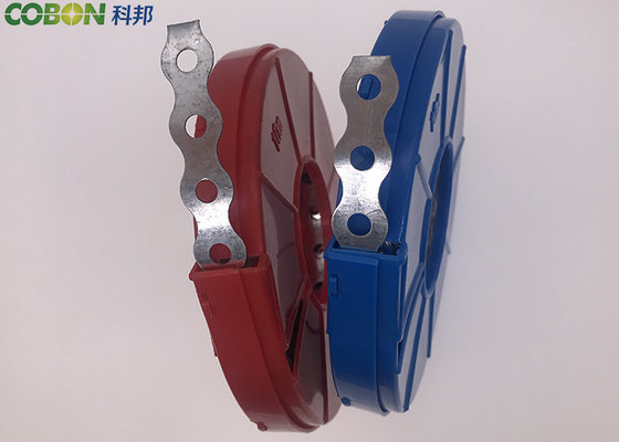 Hanging Large Sized Pipes Metal Fixing Band 0.02MM Thickness Tolerance