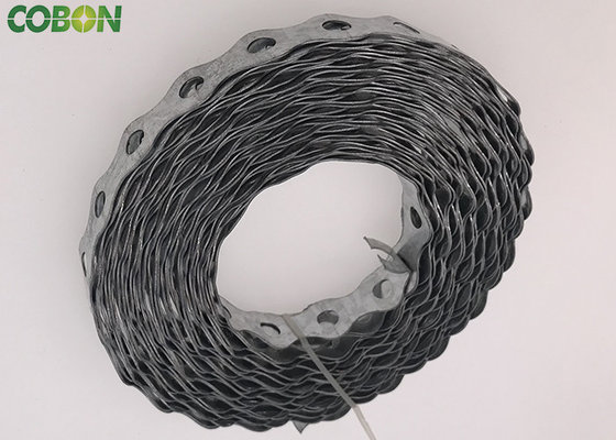 10 Meter Length Perforated Steel Strapping Galvanized Steel Banding Rounded Hanging Ductwork