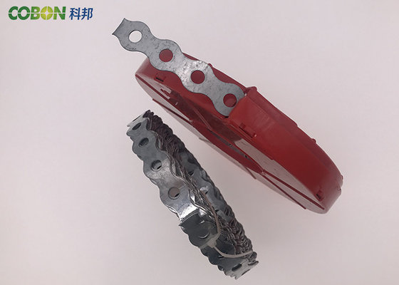 10 Meter Length Perforated Steel Strapping Galvanized Steel Banding Rounded Hanging Ductwork