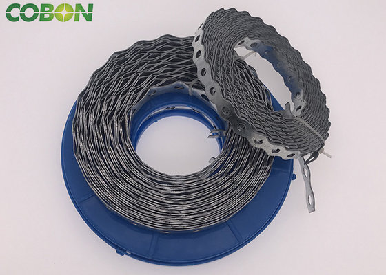 10 Meter Length Perforated Steel Strapping Galvanized Steel Banding Rounded Hanging Ductwork