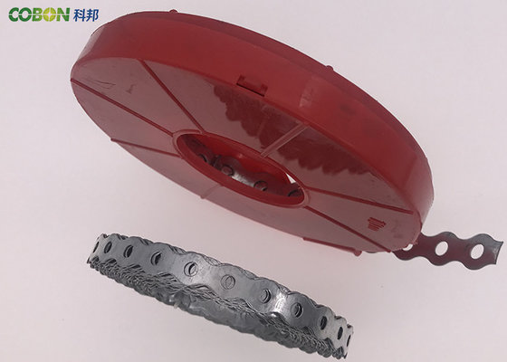 Metal Fixing Band Galvanized Steel Banding Rounded Hanging Ductwork 12mm-26mm Size