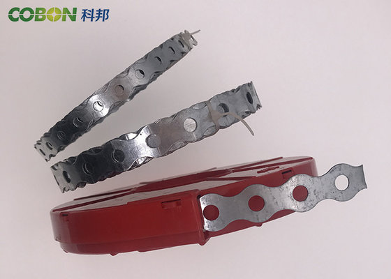 Wood  Plumbers Tape Metal Punched Perforated Metal Strap / Steel Fixing Band
