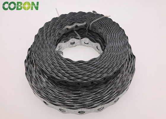 Galvanized Steel or Coating Perforated Banding Strap For Hanging Large Sized Pipes