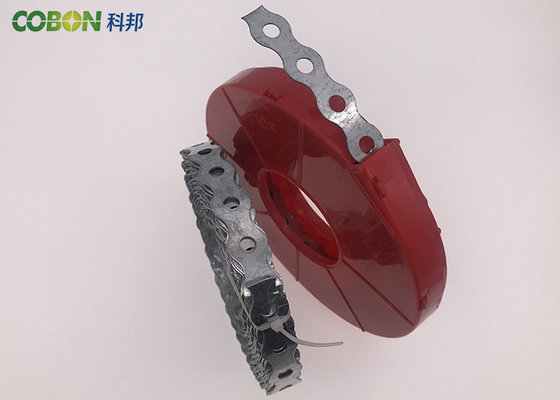 Galvanized Steel or Coating Perforated Banding Strap For Hanging Large Sized Pipes