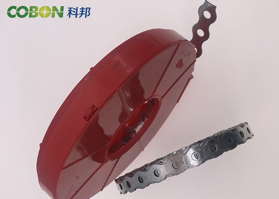 Multi Hole Galvanized Metal Fixing Band Perforated Steel Banding Hvac Systems