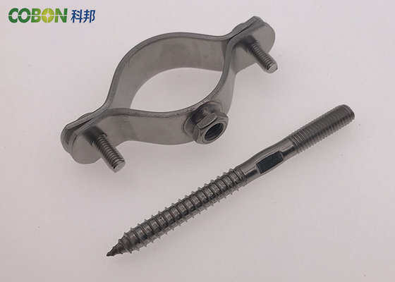 Stainless Steel Metal Pip Pipe Clamps Coupling Welded Metal 4 Inch Pipe Clamp Plain