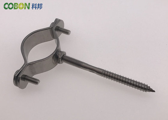 Sandblasting Surface Finishing Hydraulic Pipe Clamps For Heating Pipeline