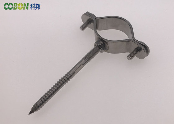 Flexible Coupling Pipe Clamp Bracket Stainless Steel P Pipe Clamp For Water Pipeline