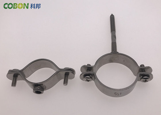 Flexible Coupling Pipe Clamp Bracket Stainless Steel P Pipe Clamp For Water Pipeline