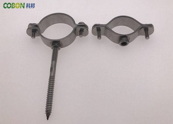 Easy Structure Heavy Duty Stainless Steel Pipe Clamps With Large Adjustment Range For Building
