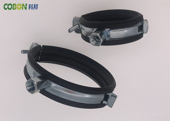 Environmental Protection Heavy Duty Pipe Clamps Carbon Steel For Cellings / Floors