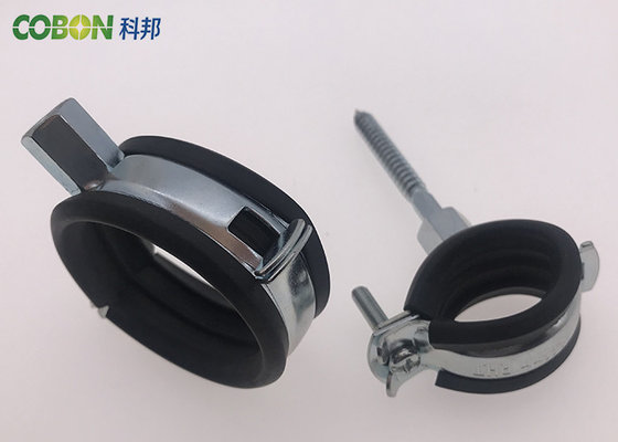 Environmental Protection Heavy Duty Pipe Clamps Carbon Steel For Cellings / Floors