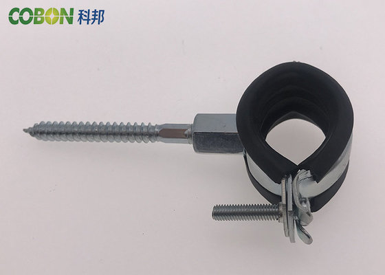 Professional Plastic Wall Pipe Clip Rubber pipe clamp bracket
